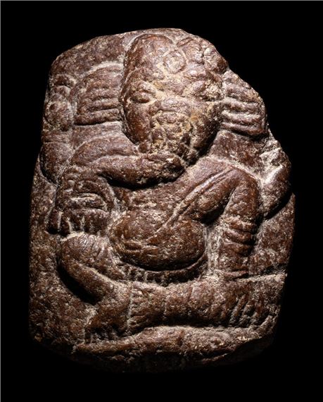 Ganesha | An India Stone Relief of Ganesha | MutualArt