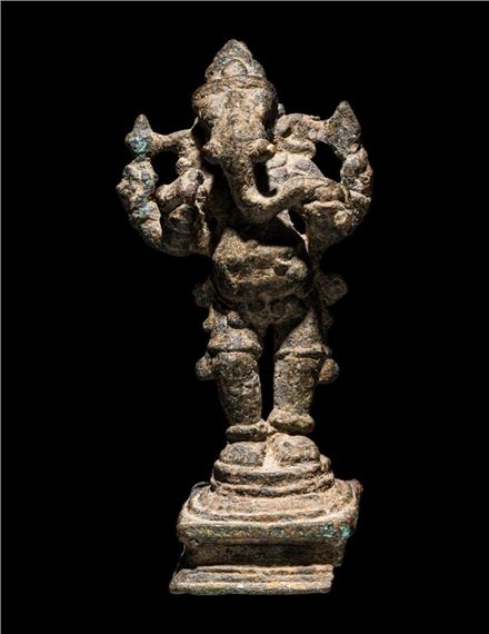 Ganesha | An Indian Bronze Figure of Ganesha | MutualArt