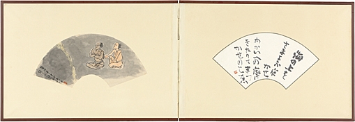 Kazumasa Nakagawa | Sumo wrestling/Night breeze (calligraphy) (2-panel ...