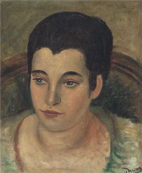 André Derain | TÊTE DE FEMME AU COLLIER (Circa 1932) | MutualArt