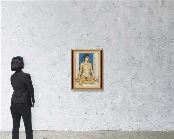 Béla Czene | Roman woman (1990) | MutualArt