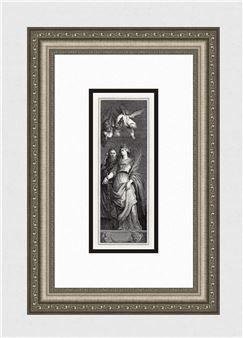 Peter Paul Rubens | Sir Peter Paul Rubens St Catherine 1862 Engraving ...
