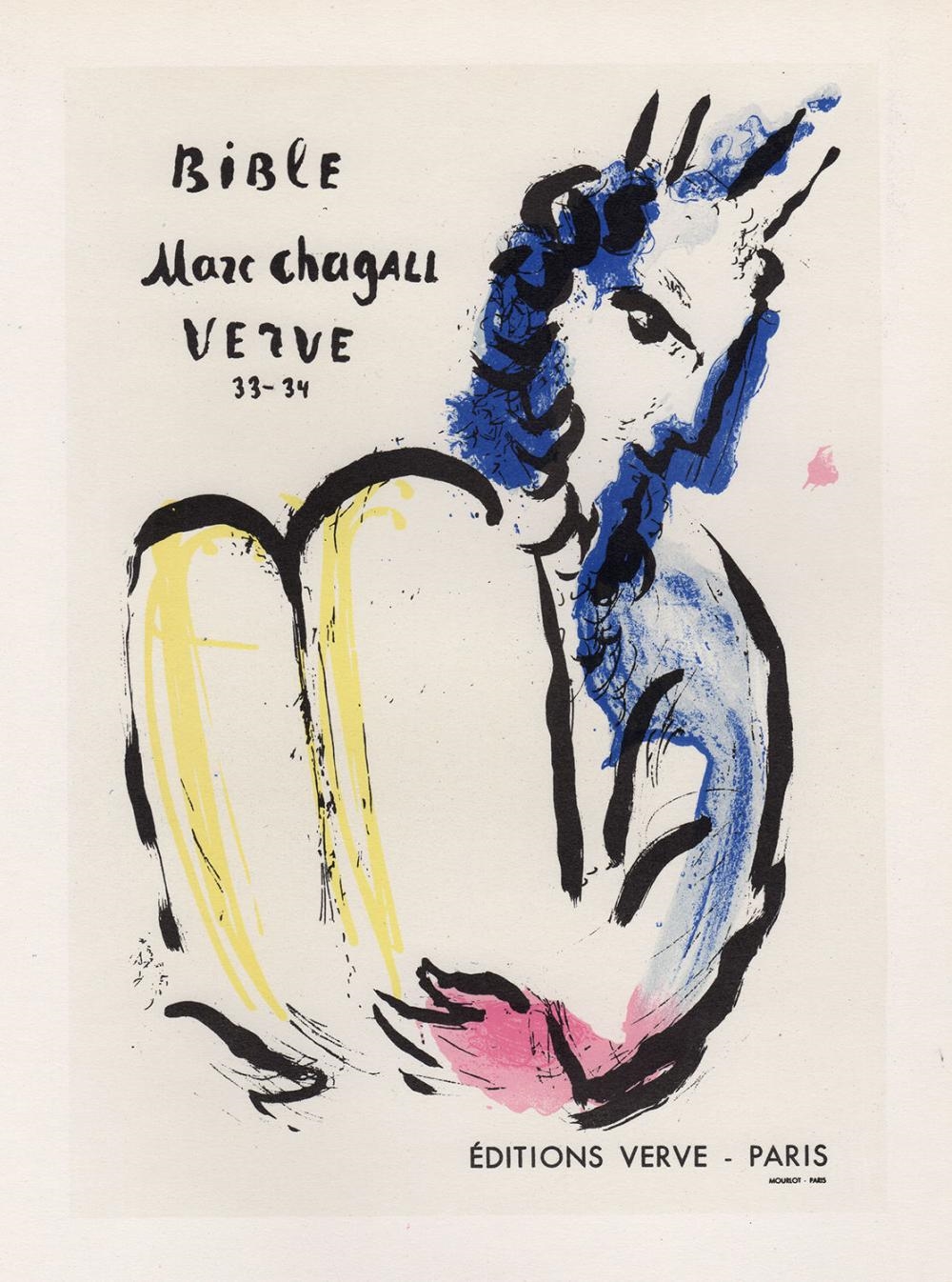 Marc Chagall | Marc Chagall Bible 1959 lithograph | MutualArt