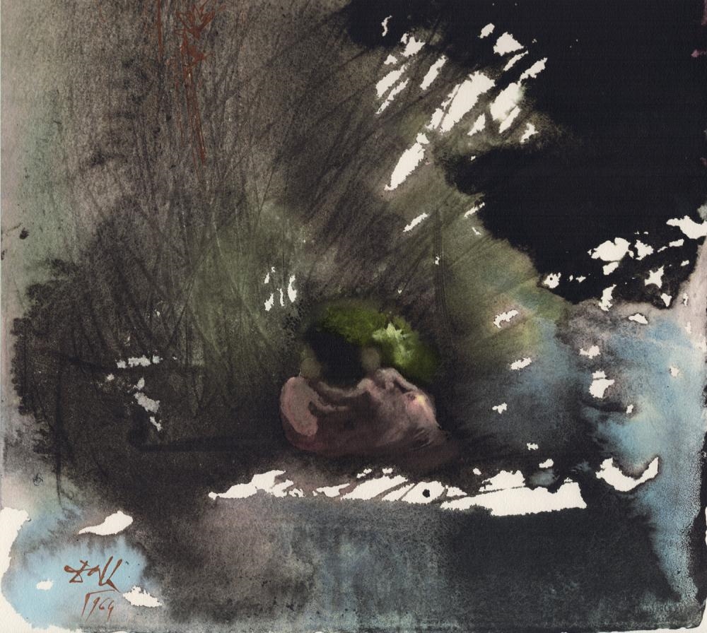 Salvador Dalí | Salvador Dali Original Garden of Eden 1967 Framed ...