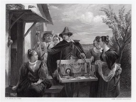 Charles Robert Leslie | Charles Robert Leslie Autolycus engraving ...