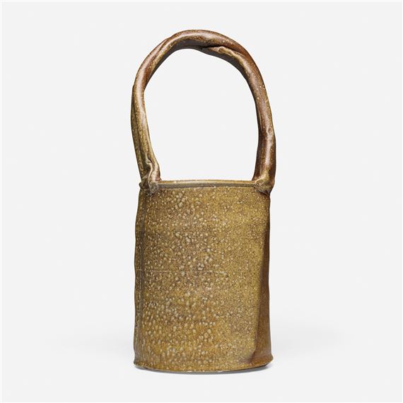 Ken Ferguson | Large handled basket (Circa 1980) | MutualArt