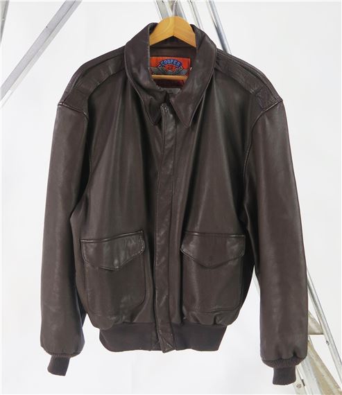 E. Cooper | A Cooper type A2 style leather flying jacket size | MutualArt