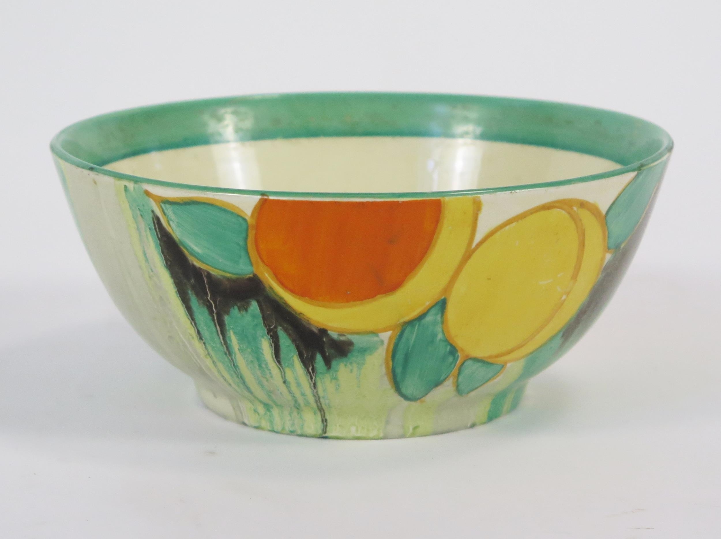 Clarice Cliff | A Clarice Cliff Bizarre Delecia pattern bowl | MutualArt