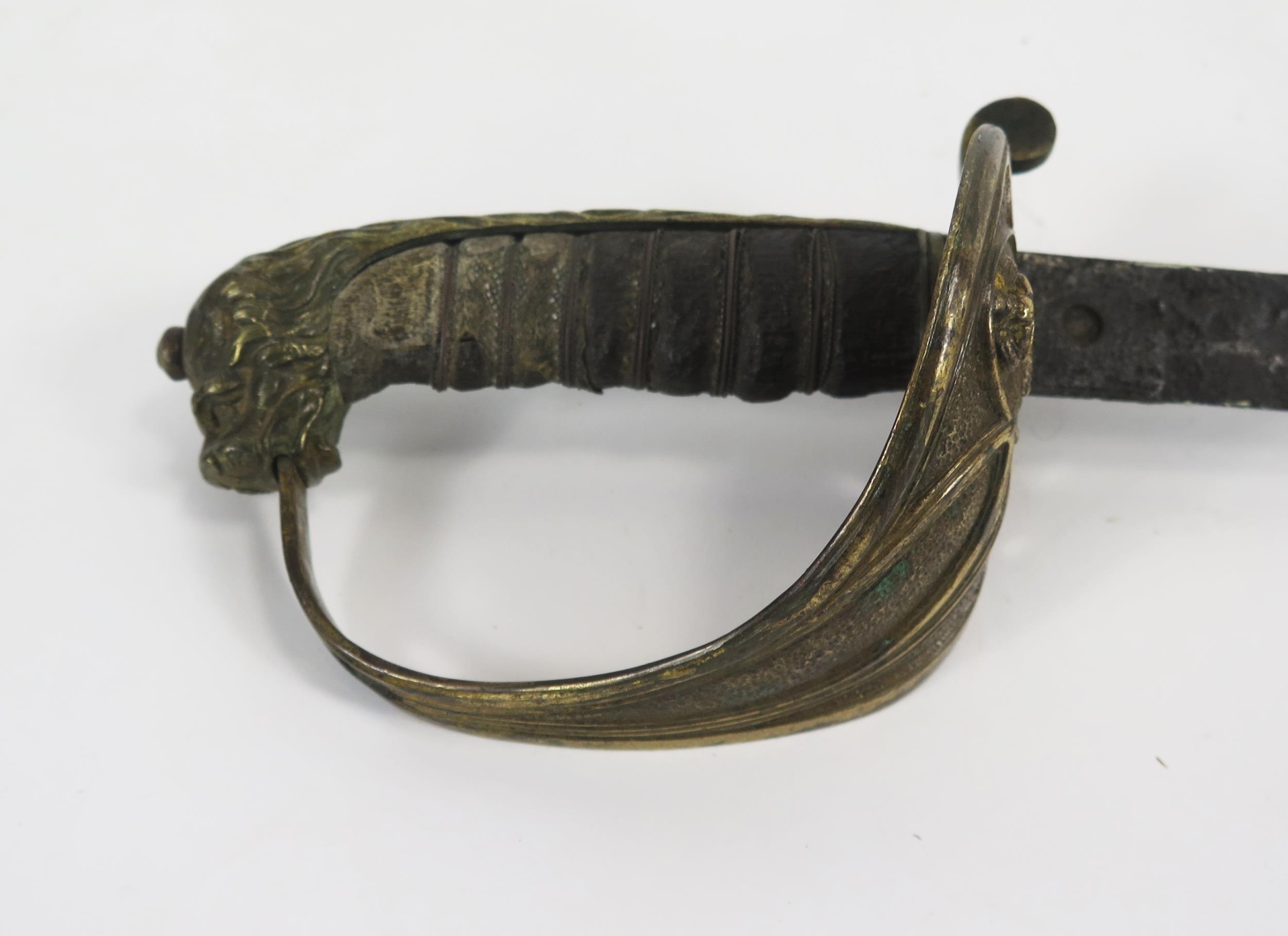 Blade | A Naval officers sword with 83cm fullered blade | MutualArt