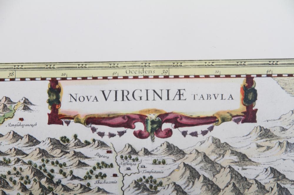 Hendrik Hondius the Elder | MAP OF VIRGINIA | MutualArt