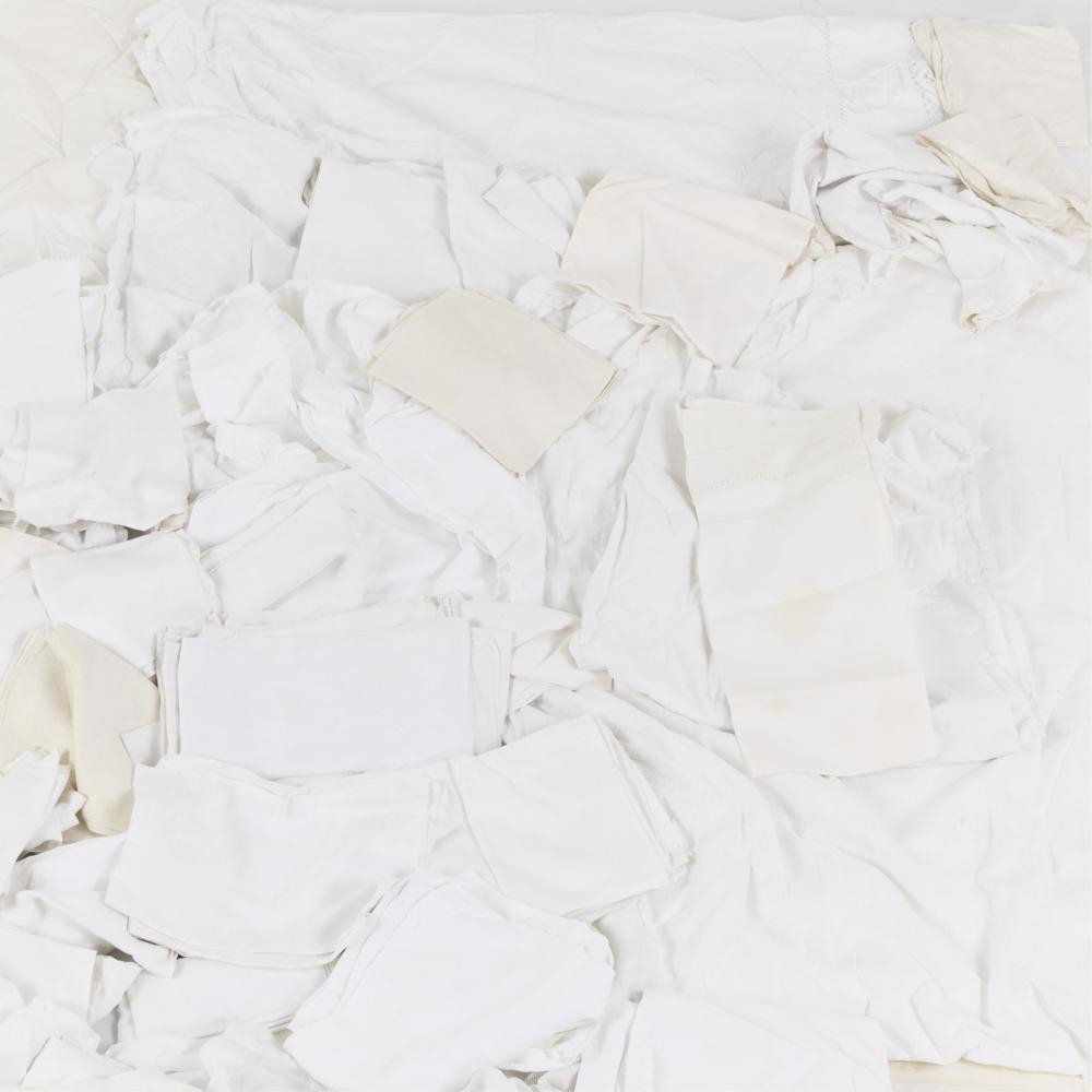 Kasper | Group of Vintage White Cloth Table Linens | MutualArt