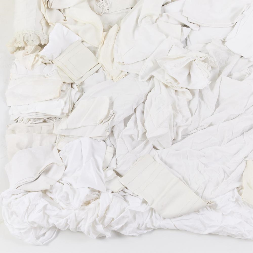 Kasper | Group of Vintage White Cloth Table Linens | MutualArt