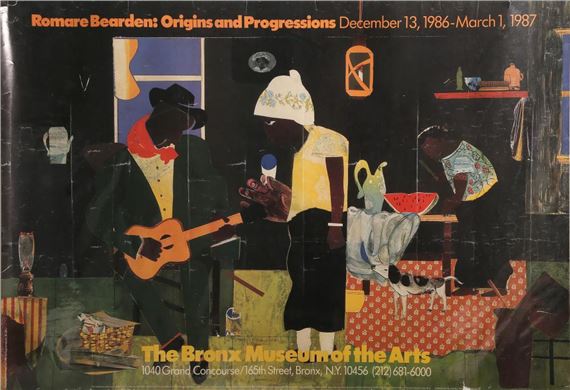 Romare Bearden | THE BRONX MUSEUM OF THE ARTS (1986) | MutualArt