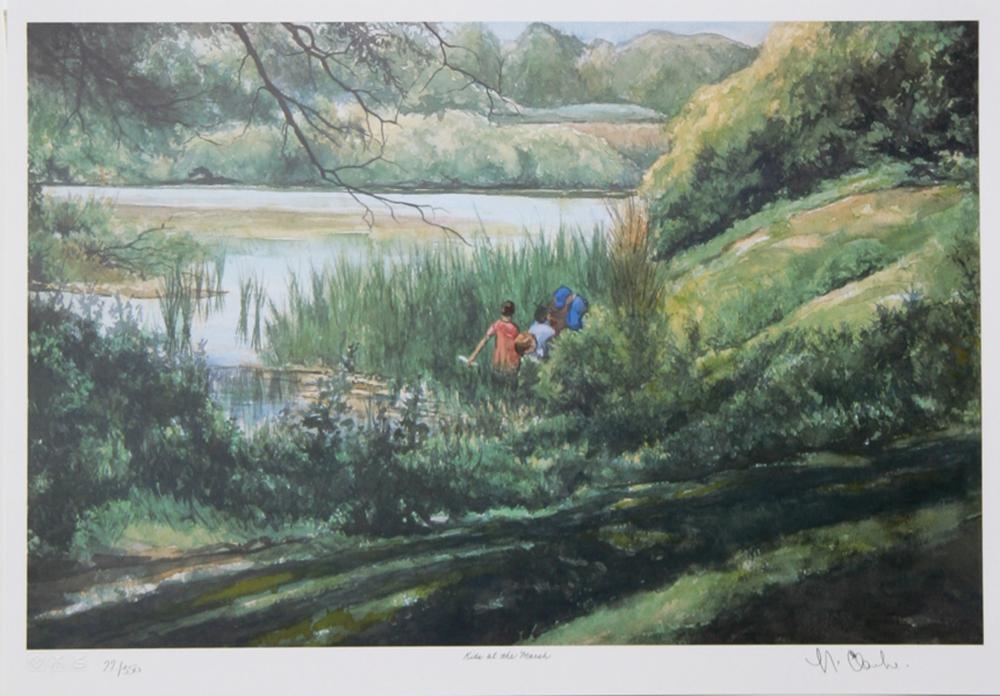 Neville Clarke | KIDS AT THE MARSH (1998) | MutualArt