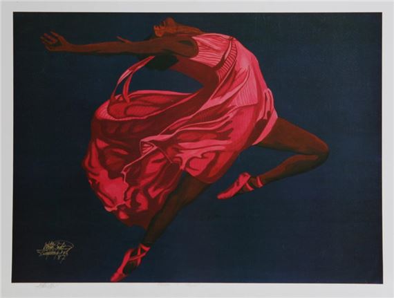 Walter Augustus Cole | MAIDEN IN FLIGHT (1987) | MutualArt