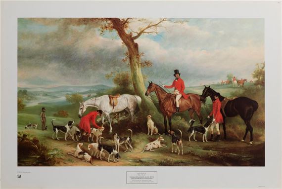 John Ferneley I | THOMAS WILKINSON WITH THE HURWORTH FOXHOUNDS (1991 ...