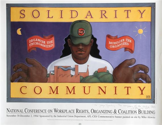 Mike Alewitz | SOLIDARITY COMMUNITY (1995) | MutualArt