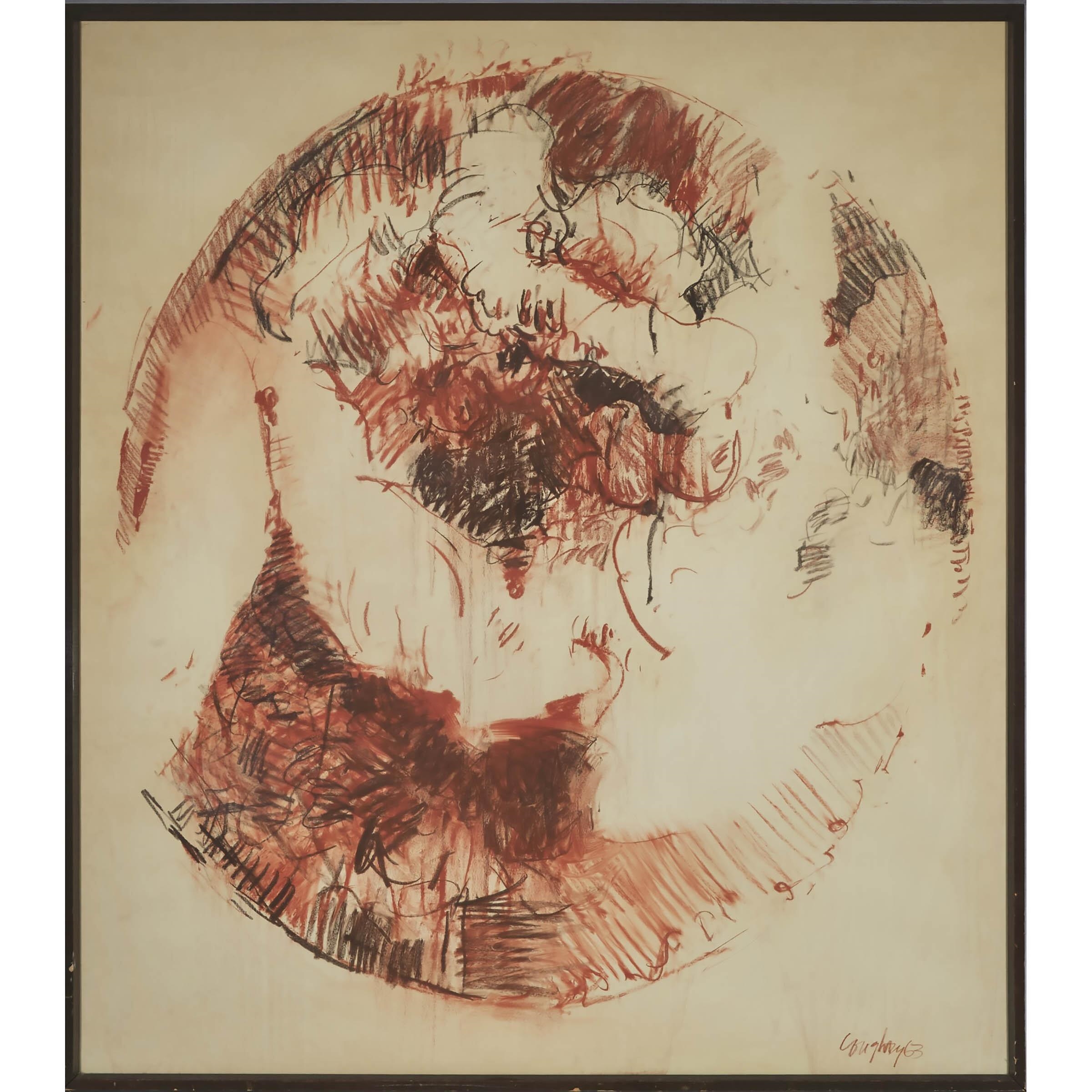 John Graham Coughtry | DRAWING FOR MYTH SERIES V, 1963 (63) | MutualArt