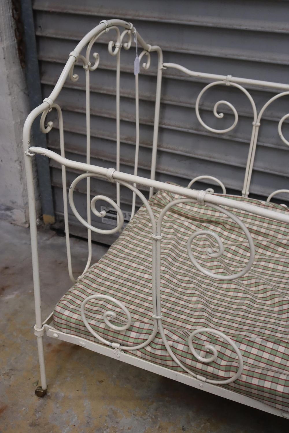 Manon | French wrought iron folding cot | MutualArt