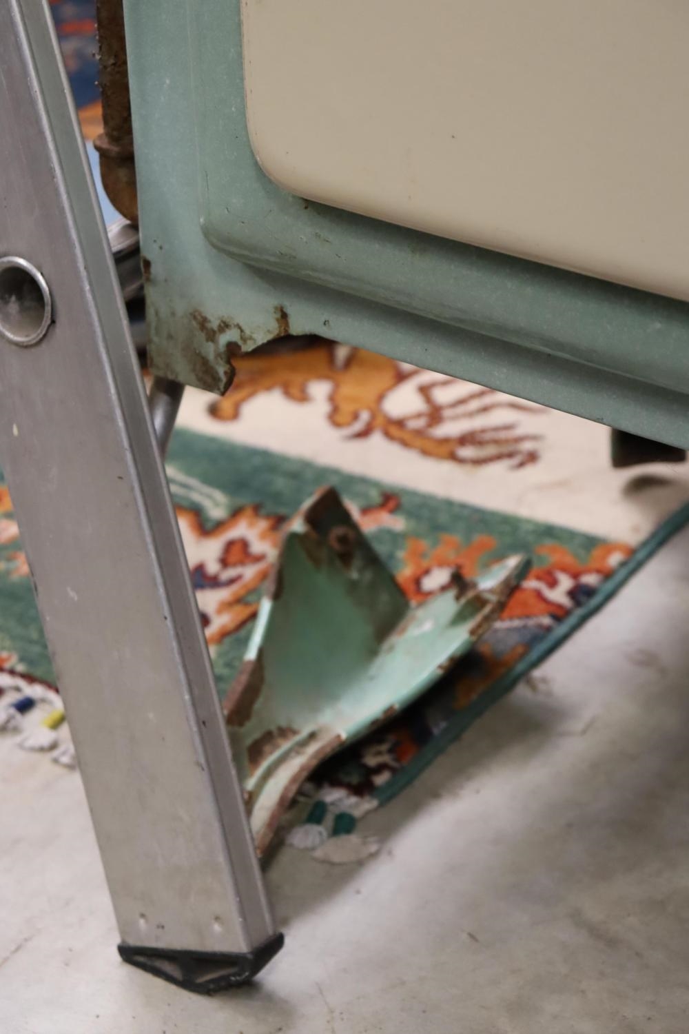 Michael Tichansky | Antique Metters enamel early Kooka stove | MutualArt