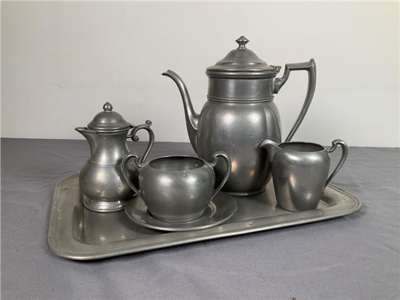 Sugar | Pilgrim & King Pewter Service | MutualArt