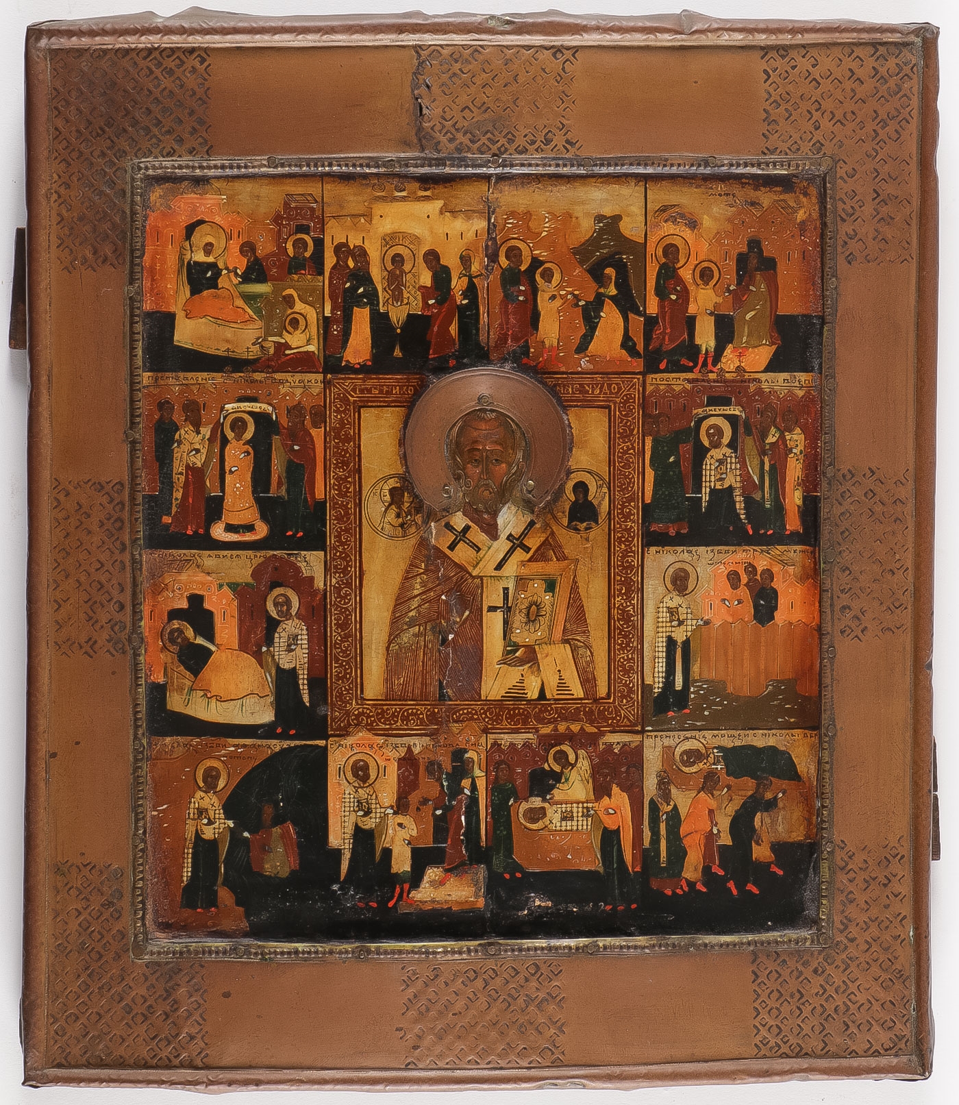 Russian School, 19th Century | RUSSIAN ICON SAINT NICHOLAS & LIFE ...