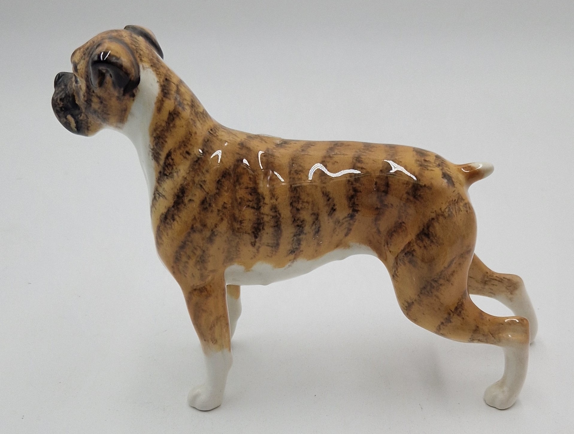 Arthur Gredington | BESWICK Large 14cm MODEL OF A BOXER DOG CH BLUE ...