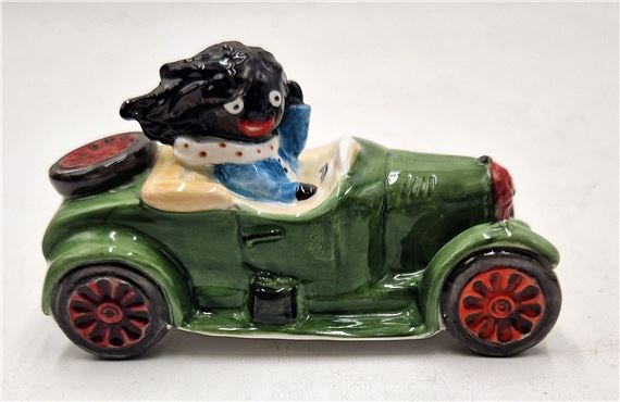 Carlton Ware | CARLTON WARE MODEL OF A GOLLY IN HIS MOTOR CAR | MutualArt