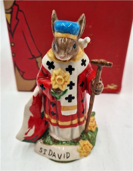 Shane Ridge | ROYAL DOULTON BUNNYKINS CHARACTER FIGURINE ST DAVID ...