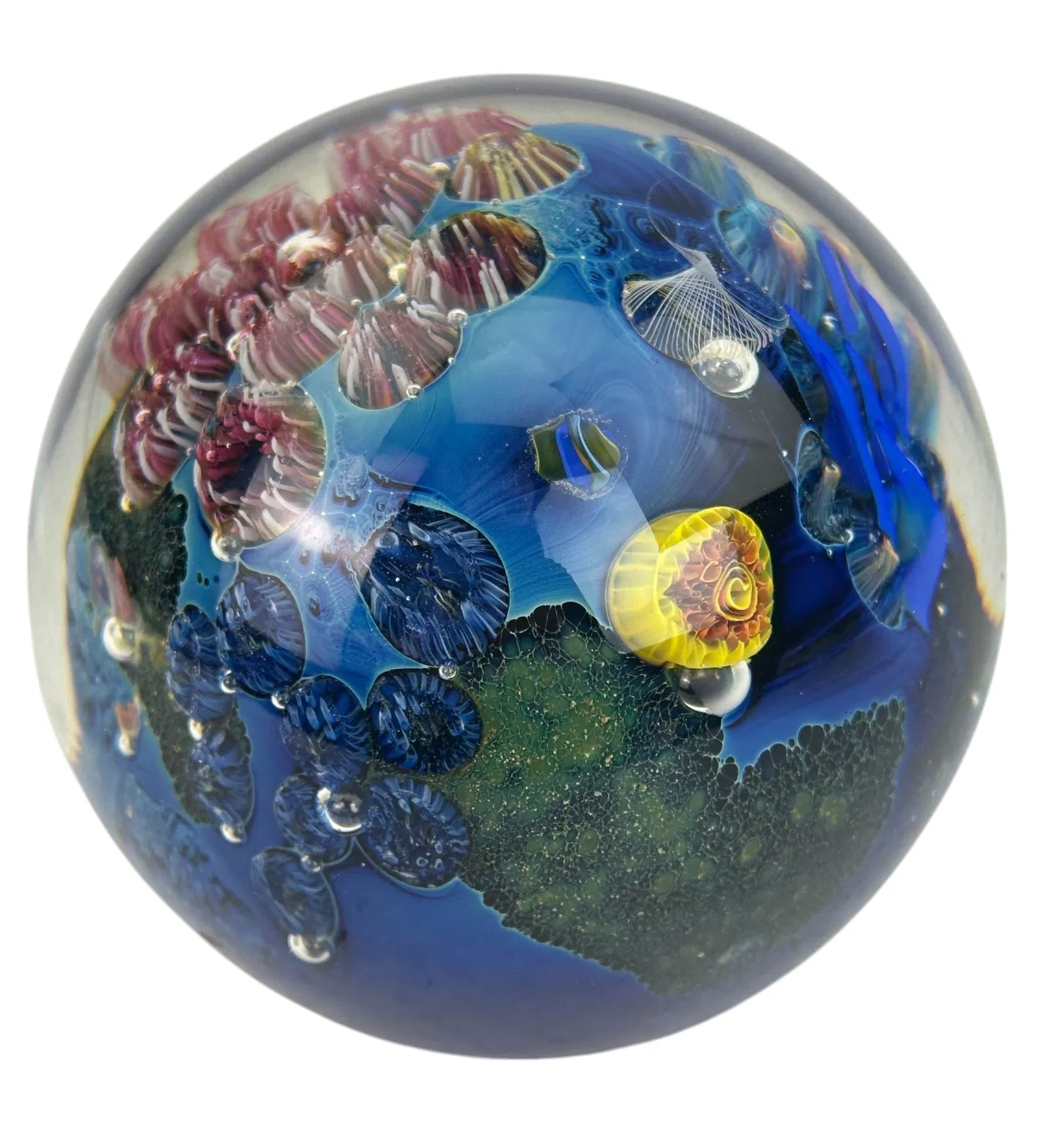 Josh Simpson | Planet Earth series desk paperweight | MutualArt