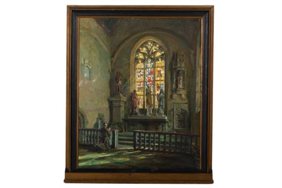 Arthur Midy | L'Eglise verte (Circa 1934) | MutualArt