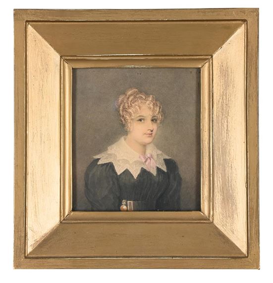 Adam Buck | PORTRAIT OF A YOUNG LADY (1829) | MutualArt