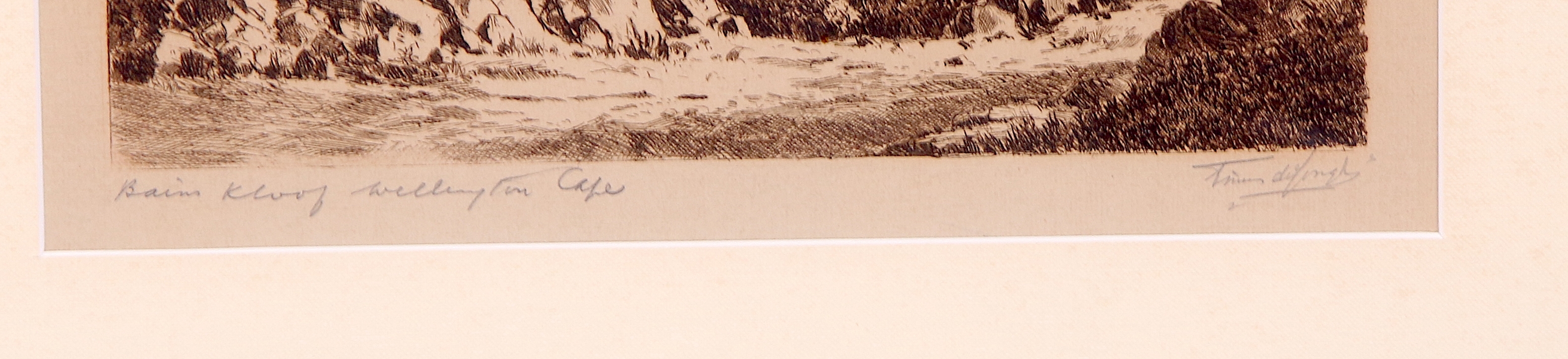 Tinus‏ de Jongh | BAINS KLOOF WELLINGTON CAPE | MutualArt