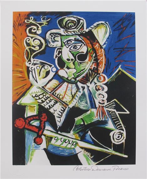Pablo Picasso | Picasso CAVALIER WITH PIPE Estate Signed Limited ...
