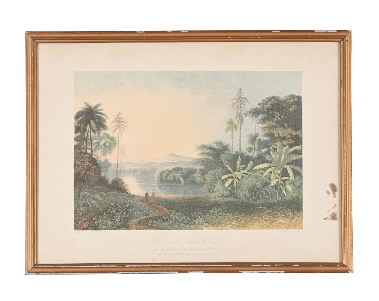 Anthony Vandyke Copley Fielding | VIEW IN THE ISLAND OF CEYLON (2 ...
