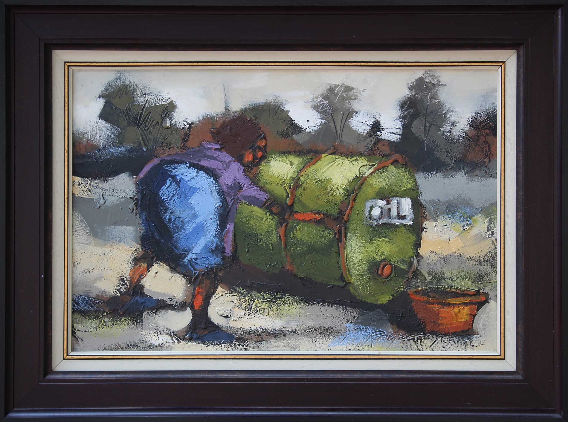 Patrick Rapai | Collecting Water (1976) | MutualArt