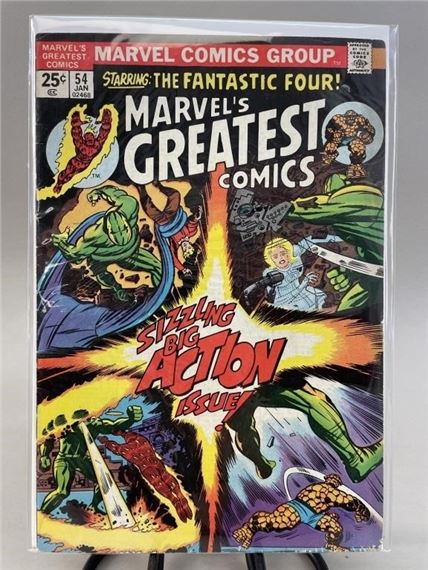 Comics | 1975 Marvel's Greatest Comics, The Fantastic Four (1975 ...