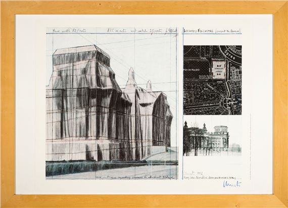 Christo | Christo and Jeanne-Claude, Wrapped Reichstag, color fashion ...