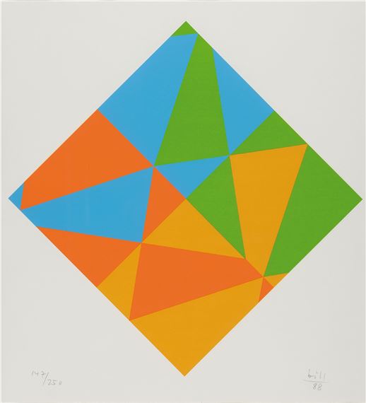 Max Bill | geometric composition (88) | MutualArt