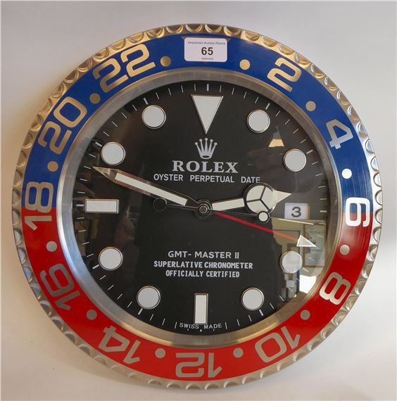 Rolex | A dealer display advertising wall timepiece for | MutualArt