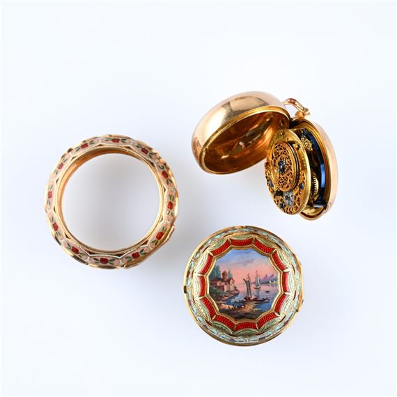 Markwick Markham | MARKWICK MARKHAM & BORREL. Montre de gousset en or ...