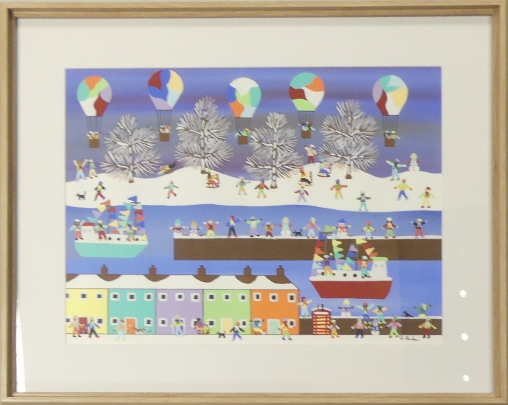 Gordon Barker | 'Great Day Out In The Snow' (1981) | MutualArt