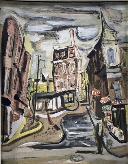 Frank Simon Herrmann | city of Janus | MutualArt