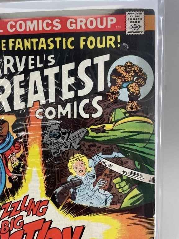 Comics | 1975 Marvel's Greatest Comics, The Fantastic Four (1975 ...