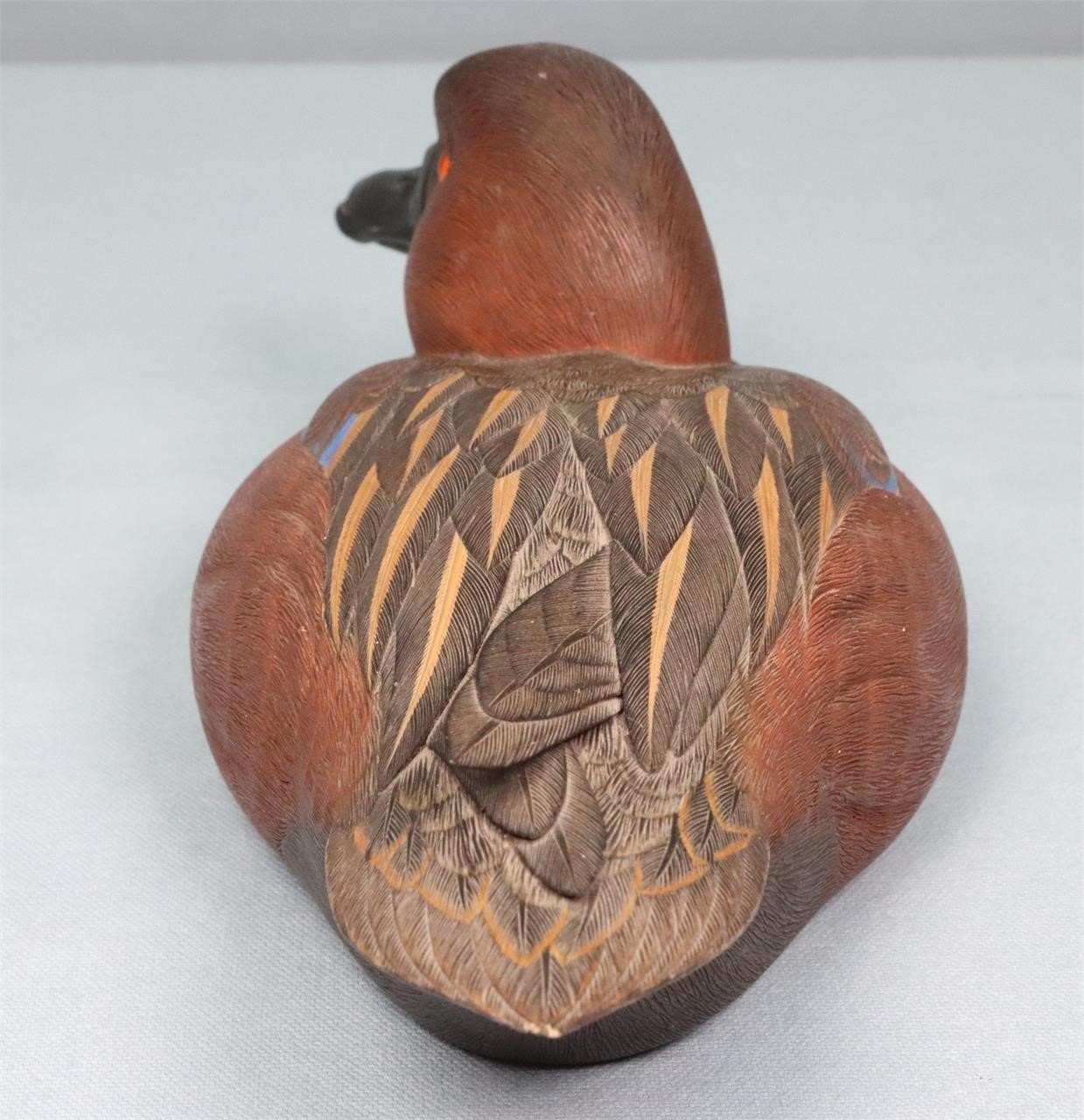 Gary Lawrence | LAWRENCE, Gary Cinnamon Teal Drake Decoy | MutualArt