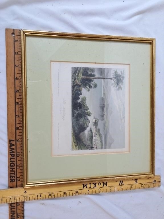 William Henry Bartlett | 3 frame W.H. Bartlett prints | MutualArt