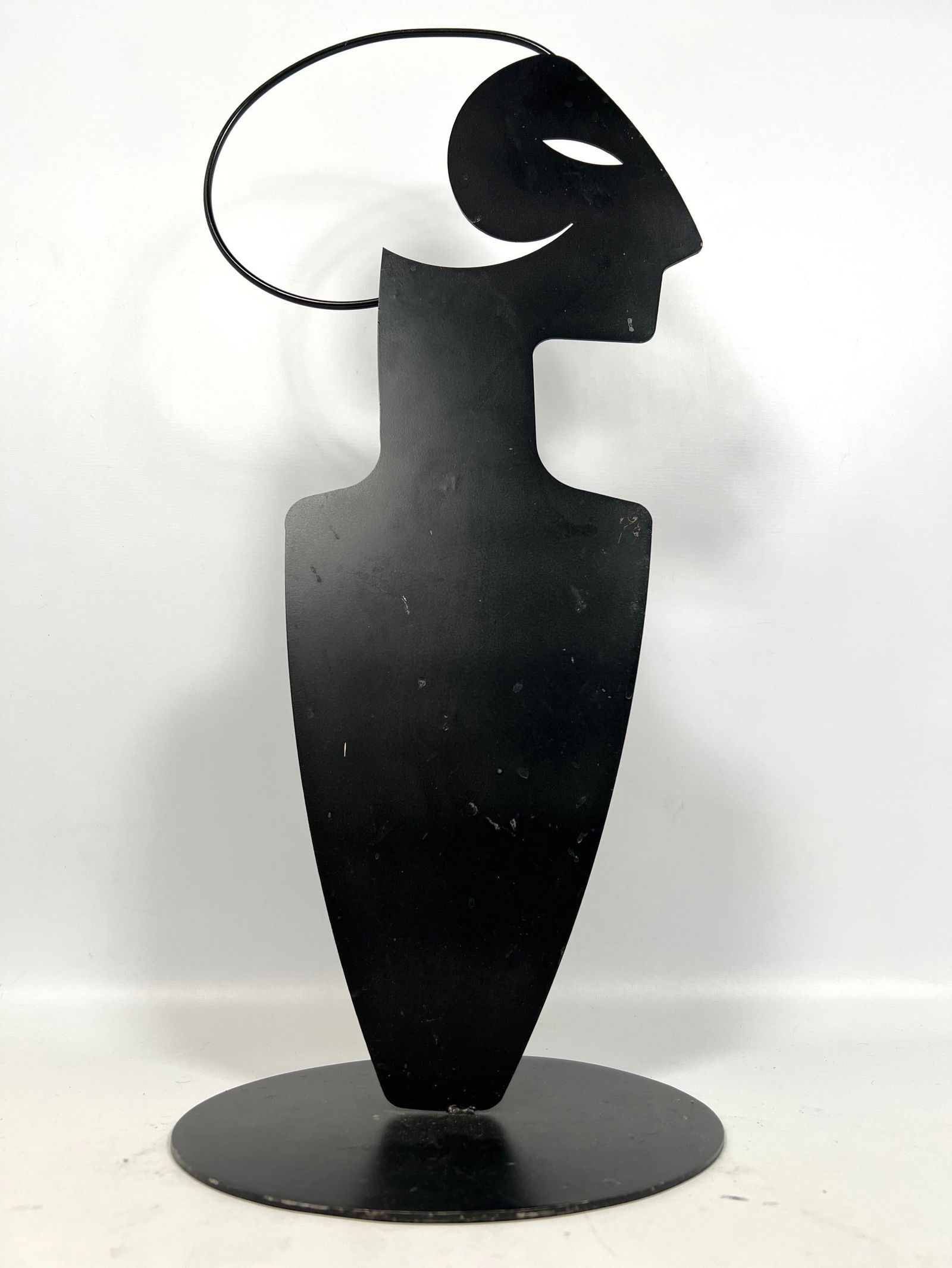 Gordon Keith | Gordon Keith Welded Stylized Female Torso Sculpture. Art ...