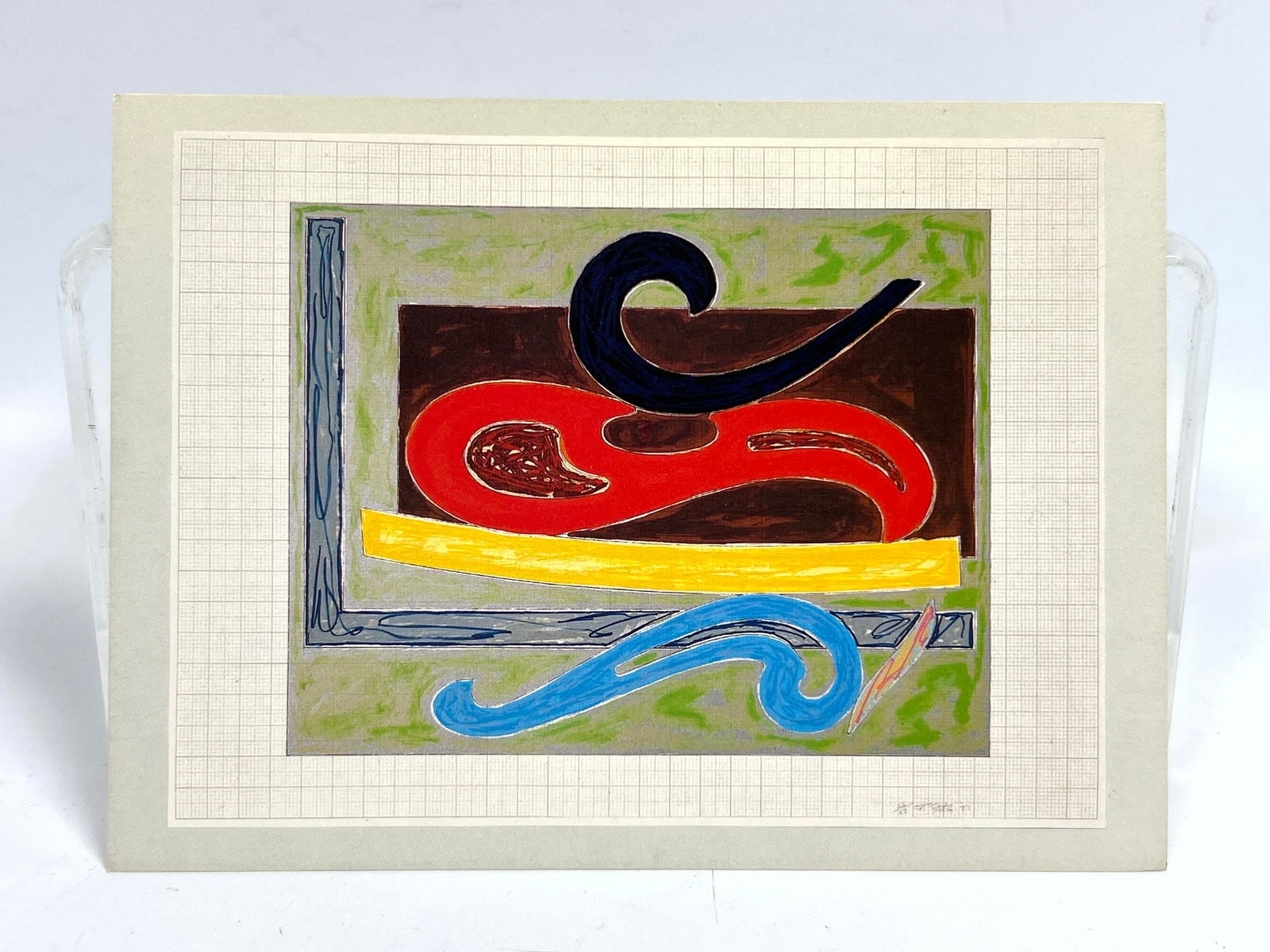 Frank Stella | Set six Frank Stella postcard in original envelope (16 ...