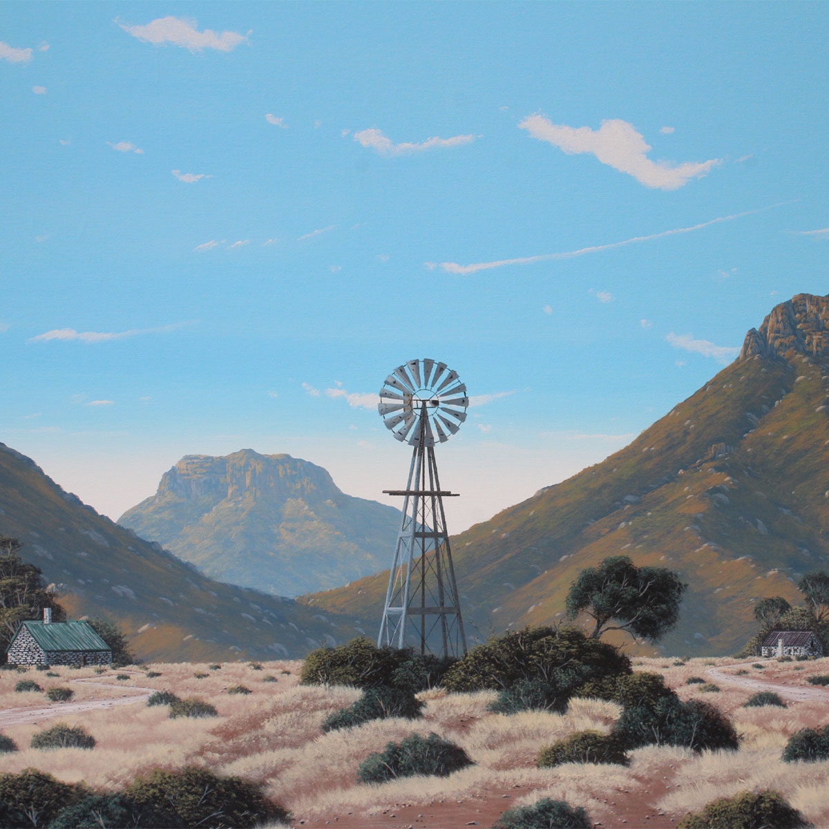 Gareth Munro | Farm in Karoo (1999) | MutualArt