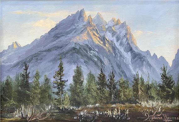 Joanne Hennes | Joanne Hennes Evening Glow Oil On Canvas | MutualArt